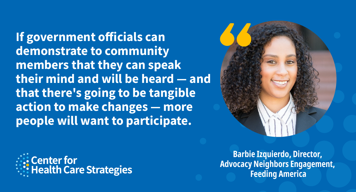 Mobilizing Community Insights to Improve Policy and Implementation ...