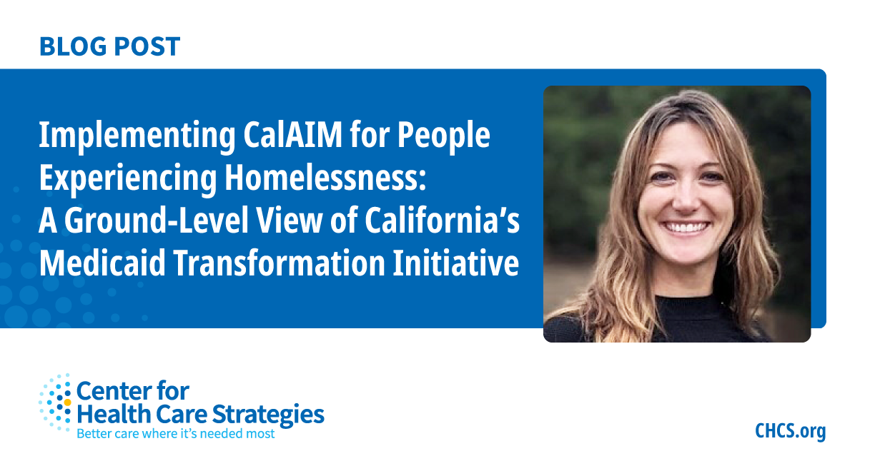 Enhancing Care for People Experiencing Homelessness: A Ground-Level ...